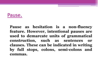 Grade 9 Prosodic Features of Speech (Suprasegmental Phonology) | PPTX