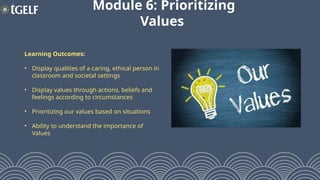 Grade 9_Values2 2.pptx on leadership skills | PPT