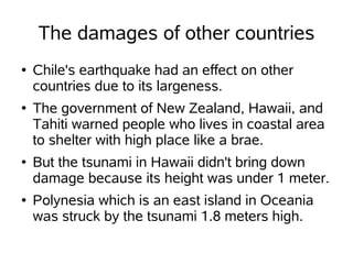Chile's earthquake in 2010 | PDF
