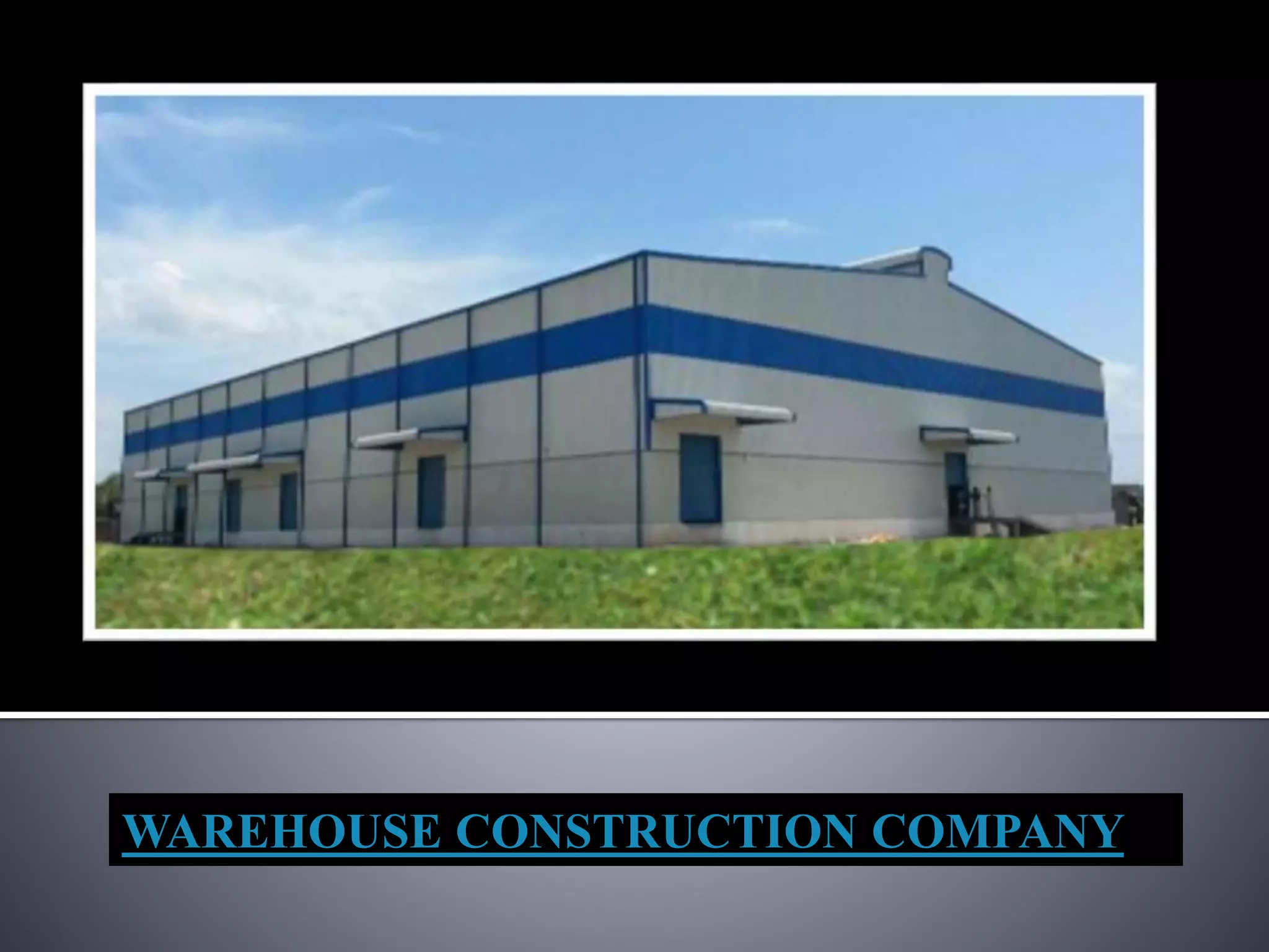 Grade A Warehouse Construction Cost India.pptx