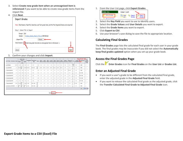 Grade book Guideline | PPT