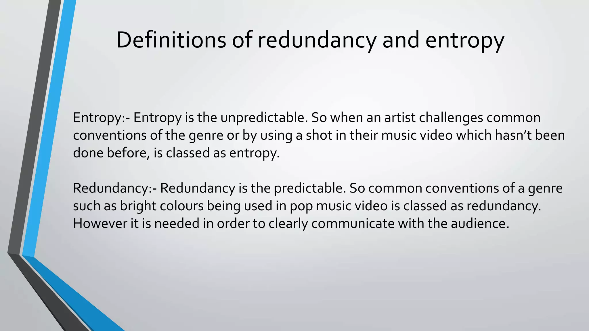 Grade Booster: Entropy and Redundancy | PPTX