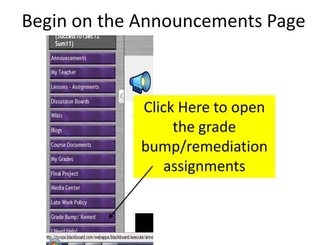 Grade bumps | PPTX