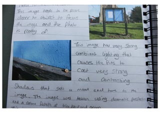 A2 Photography Art4 Exam Grade D - helena griffiths | PDF