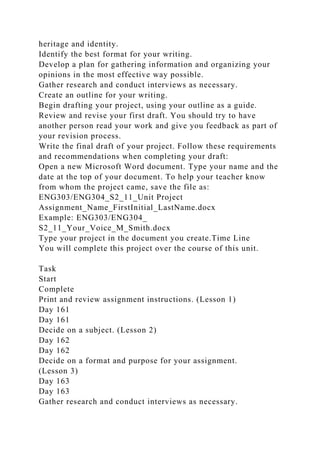Graded AssignmentYour Voice ProjectThis document provides an.docx
