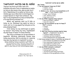 GRADED PASSAGESSET A- PRE TEST eng n fil - Copy.pdf