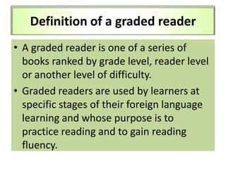 Graded readers | PPTX