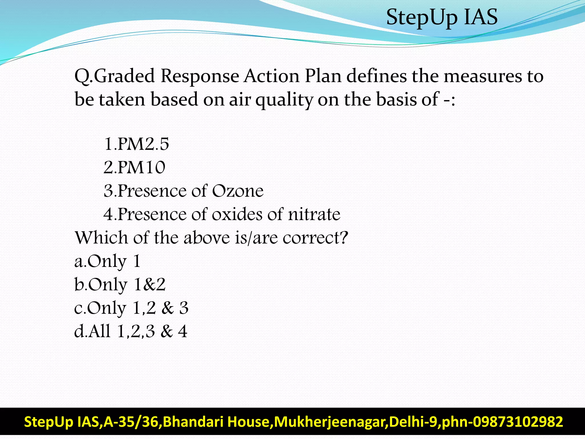 Graded response action plan | PPTX