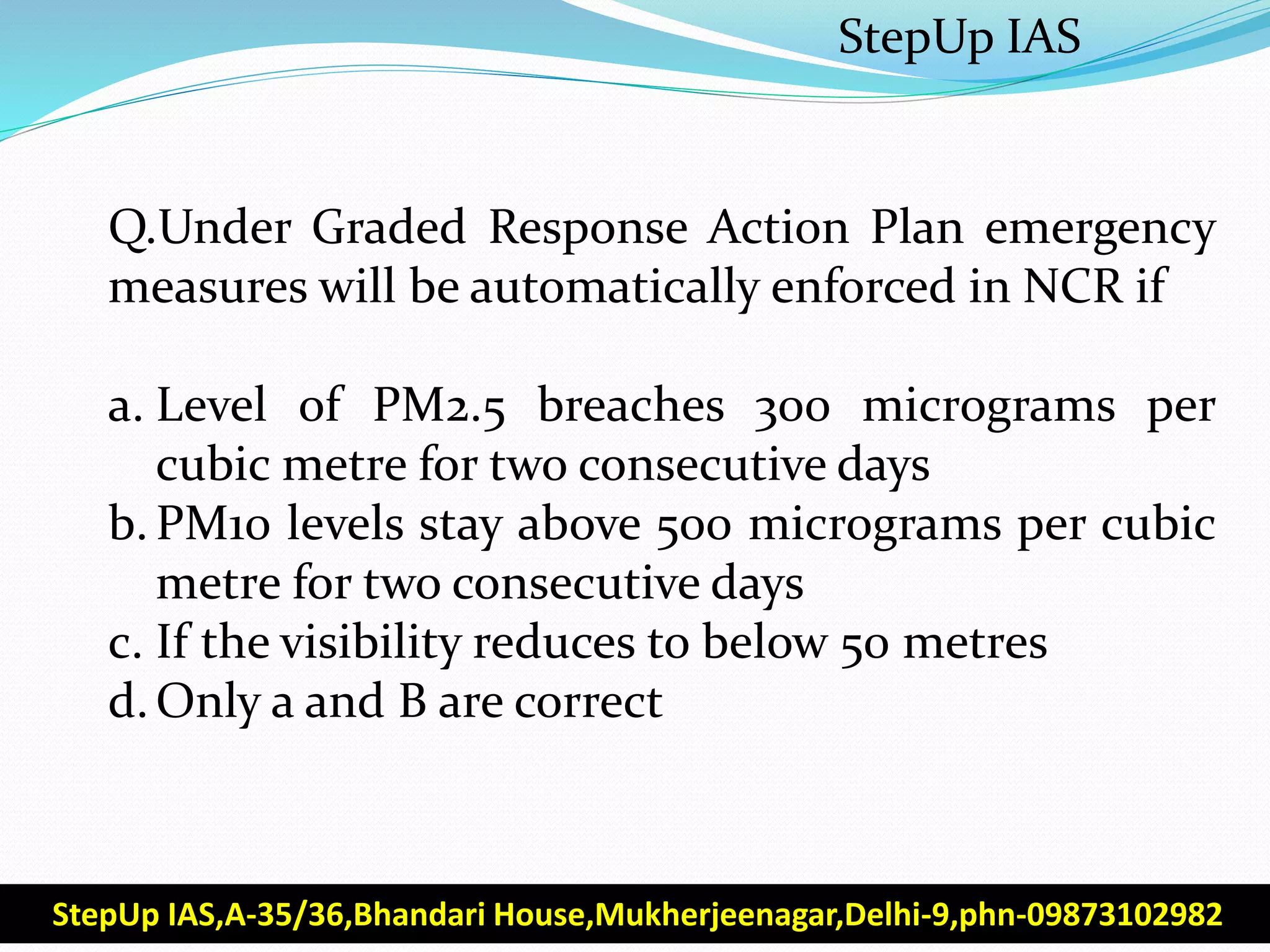 Graded response action plan | PPTX