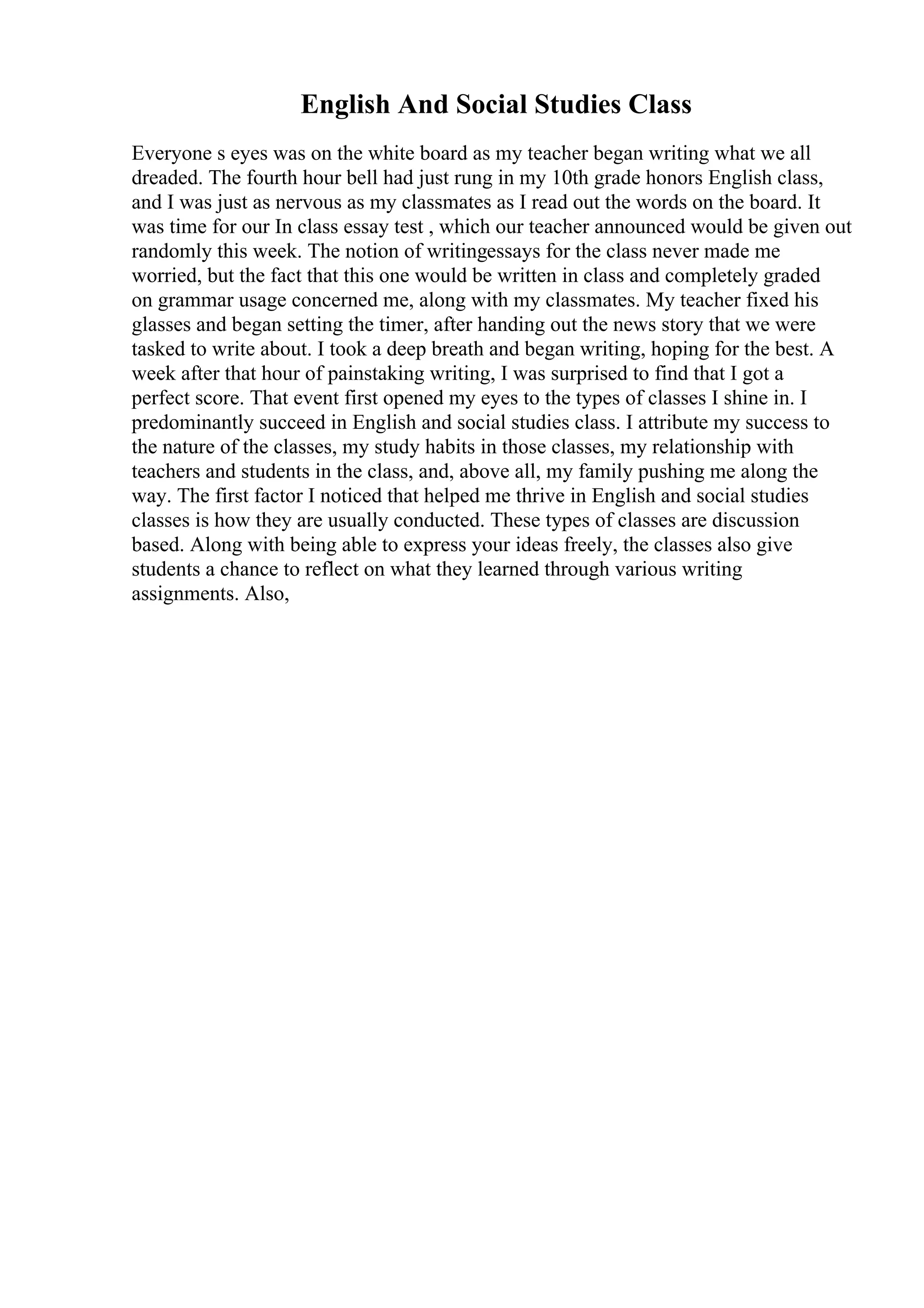 Grade Essay. . 013 Essay Example Grade Writing Thatsnotus | PDF