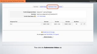 Grade & Feedback on Turnitin Assignment (For Staff) | KEY