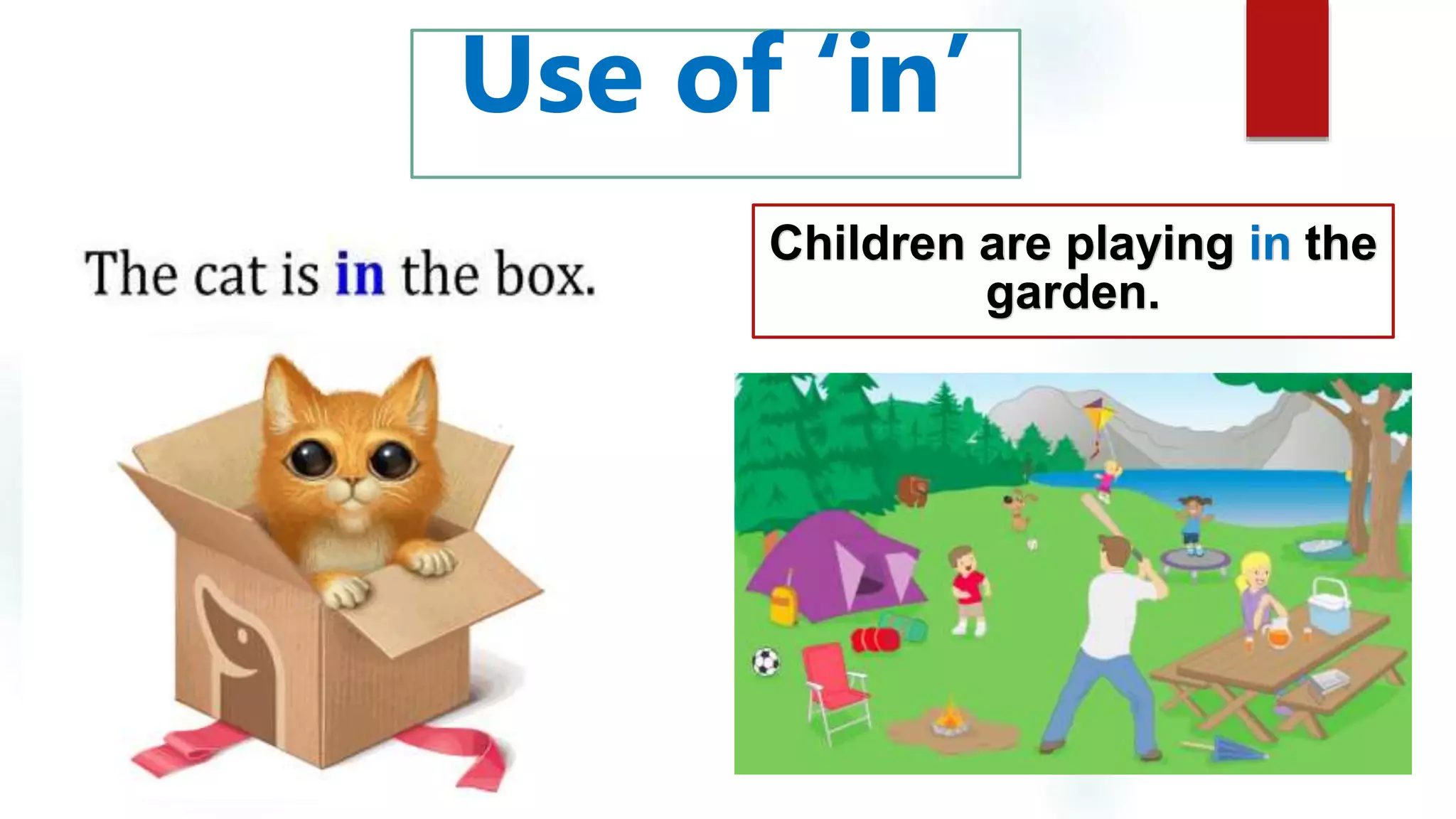 Grade ii prepositions | PPTX