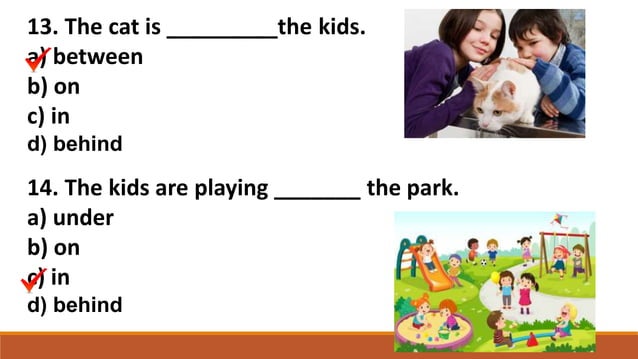 Grade ii prepositions | PPTX