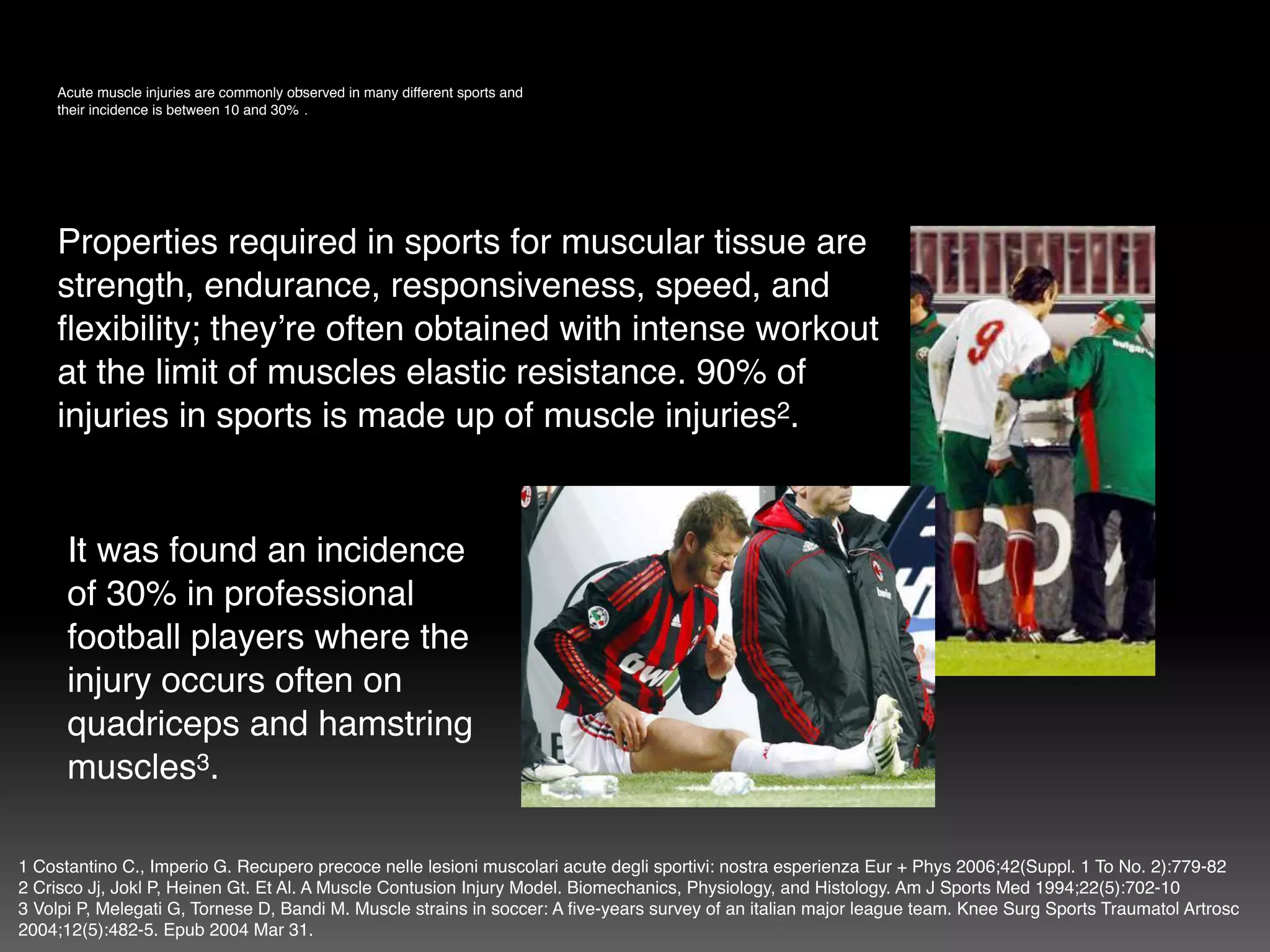 Grade 2 muscle injuries treatment with Cryo Mag | PPT