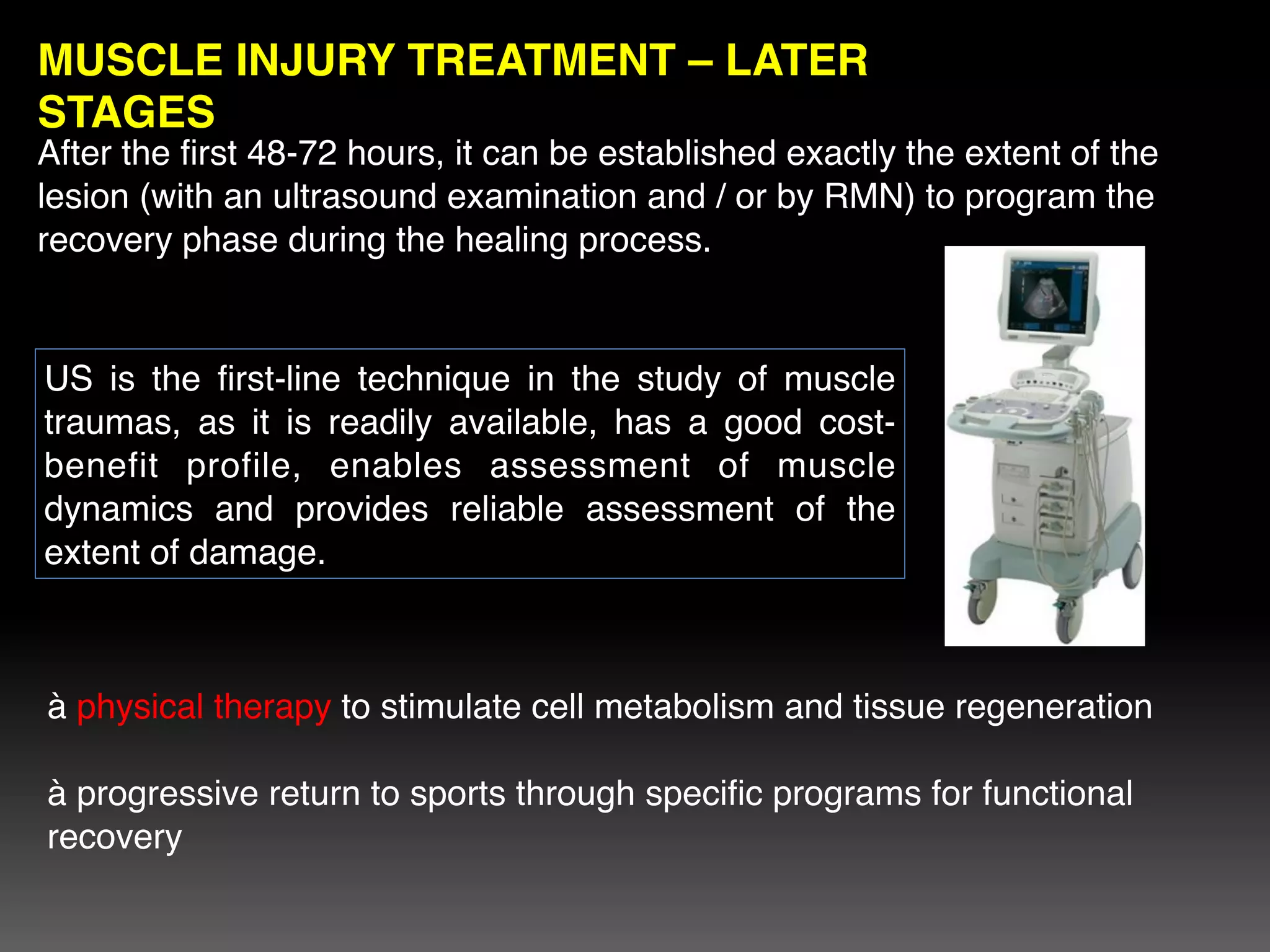 Grade 2 muscle injuries treatment with Cryo Mag | PPT