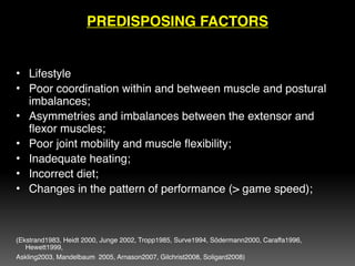 Grade 2 muscle injuries treatment with Cryo Mag | PPT
