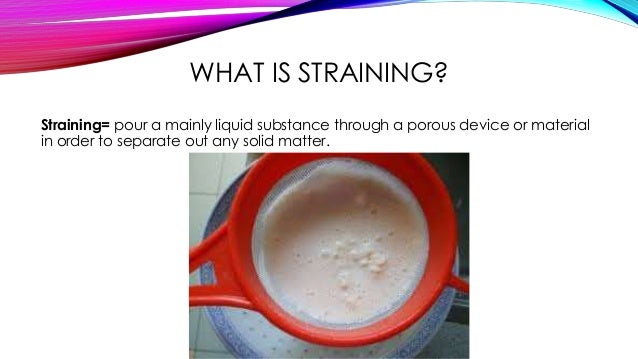 Ways of Separating Mixtures