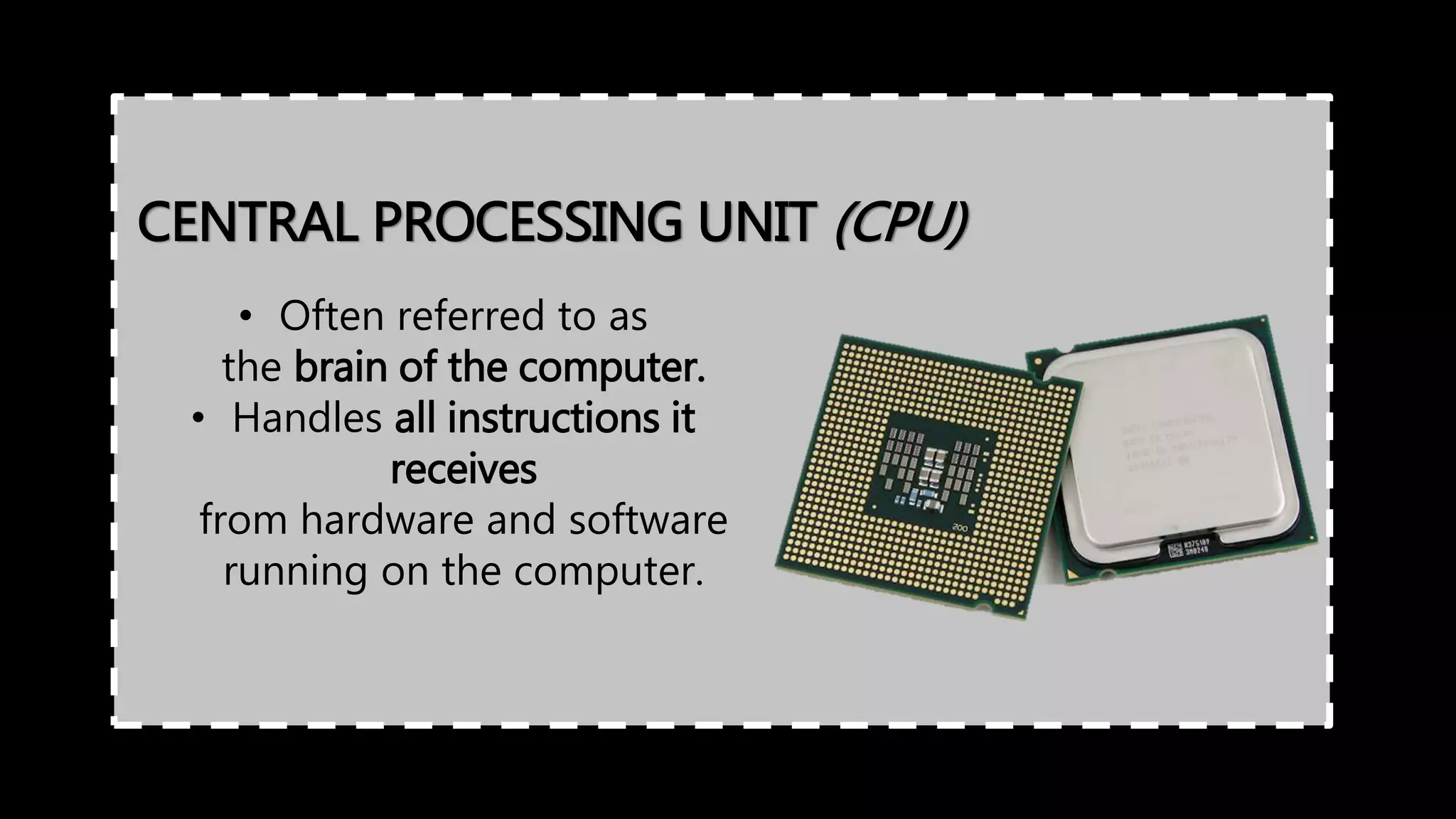 Parts of System Unit | PPTX