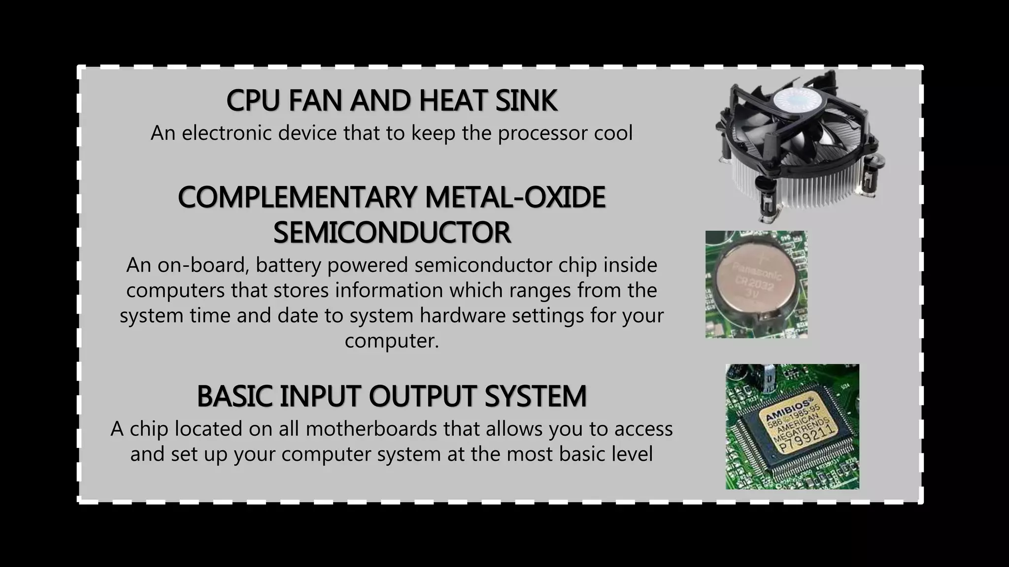 Parts of System Unit | PPTX