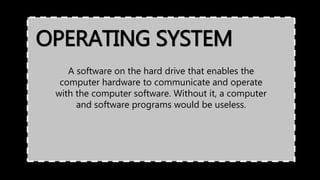 Format, Partition, Install OS | PPTX