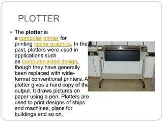 Grade ix input and output devices | PPTX