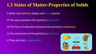 Grade IX science L.no.1.matter in our surrounding | PDF
