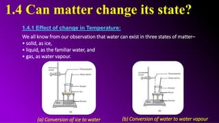 Grade IX science L.no.1.matter in our surrounding | PDF