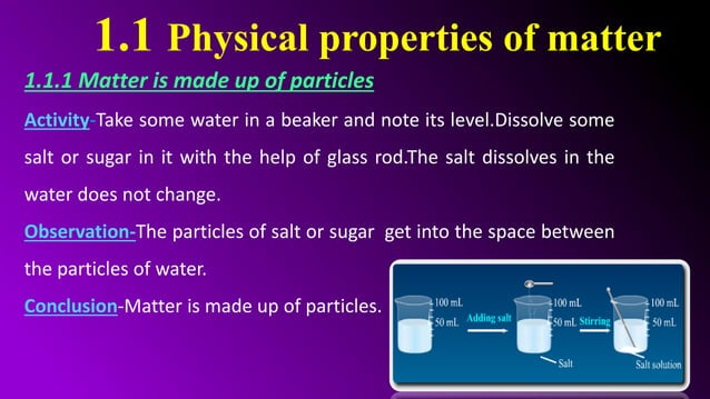Grade IX science L.no.1.matter in our surrounding | PDF