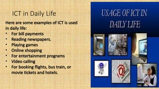 Grade IX CBSE Unit 3 ICT Skills.pptx Information and Communication ...