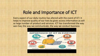 Grade IX CBSE Unit 3 ICT Skills.pptx Information and Communication ...