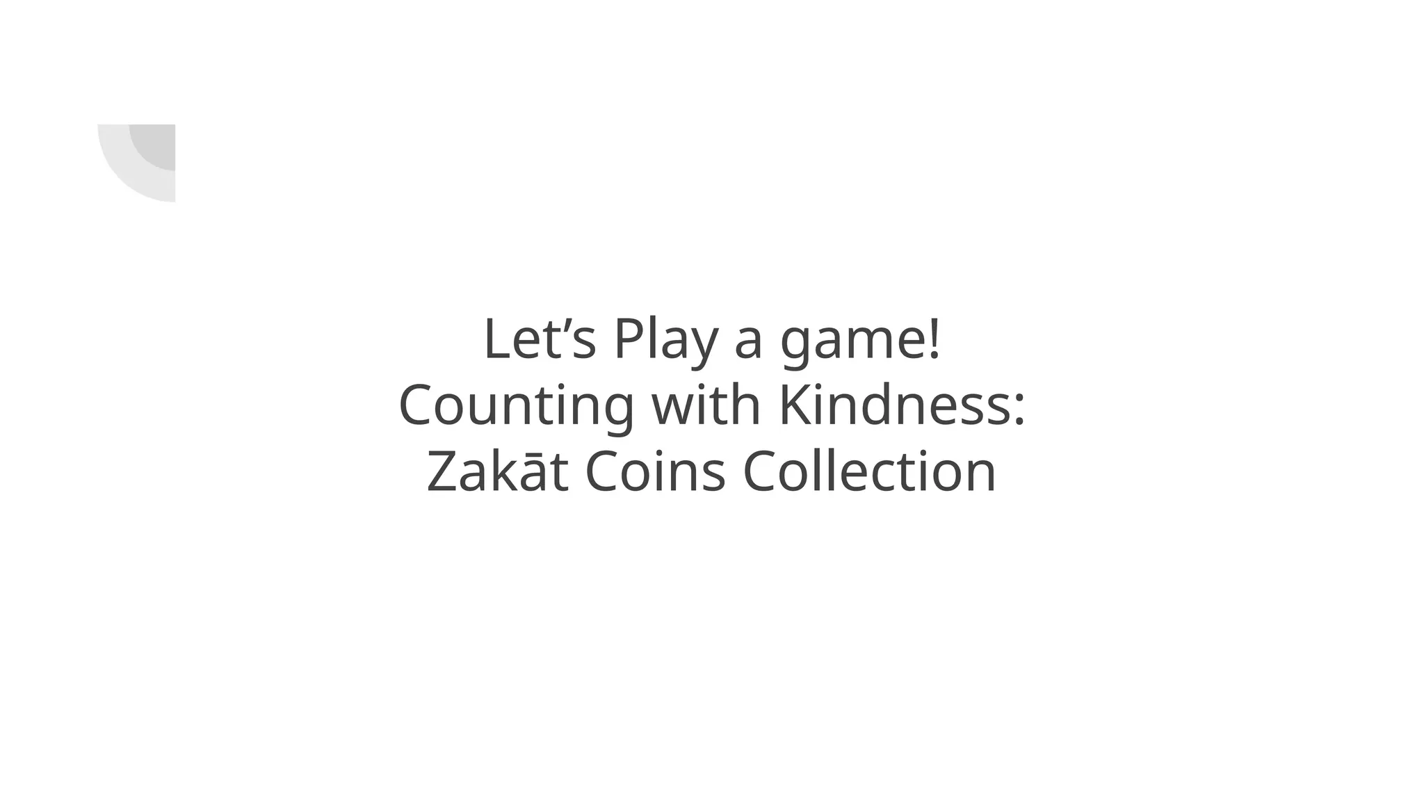 Grade K Mathematics in Islamic context presentation | PPT