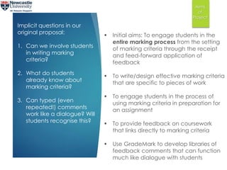 Can electronic marking help to engage students with assessment and ...