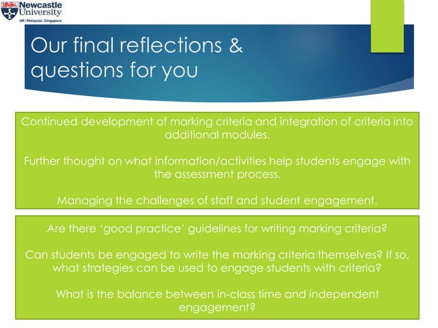 Can electronic marking help to engage students with assessment and ...