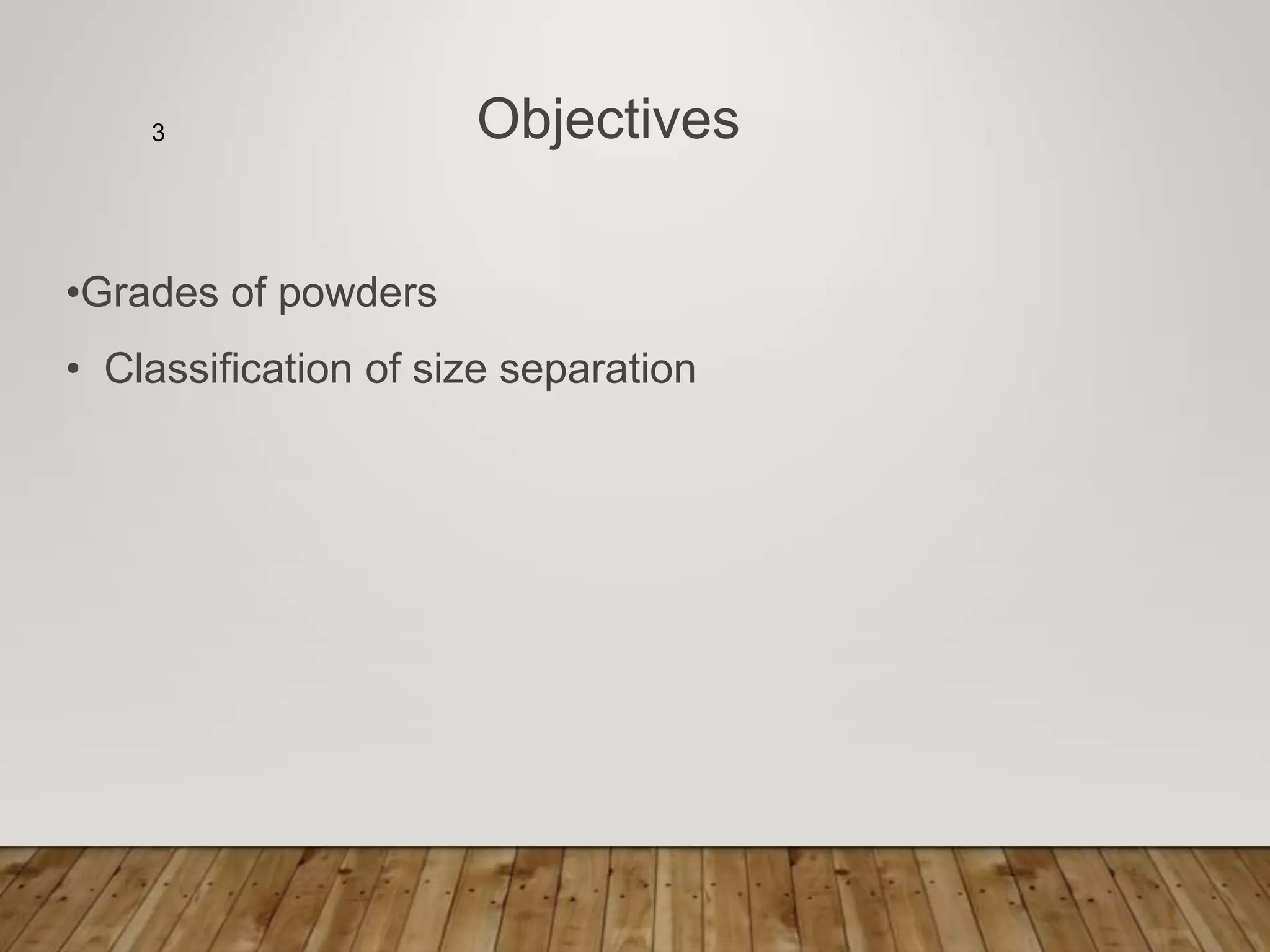 Grade of powder.ppt