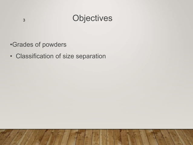 Grade of powder.ppt