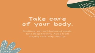 Mental Health (Self Care) | PPT