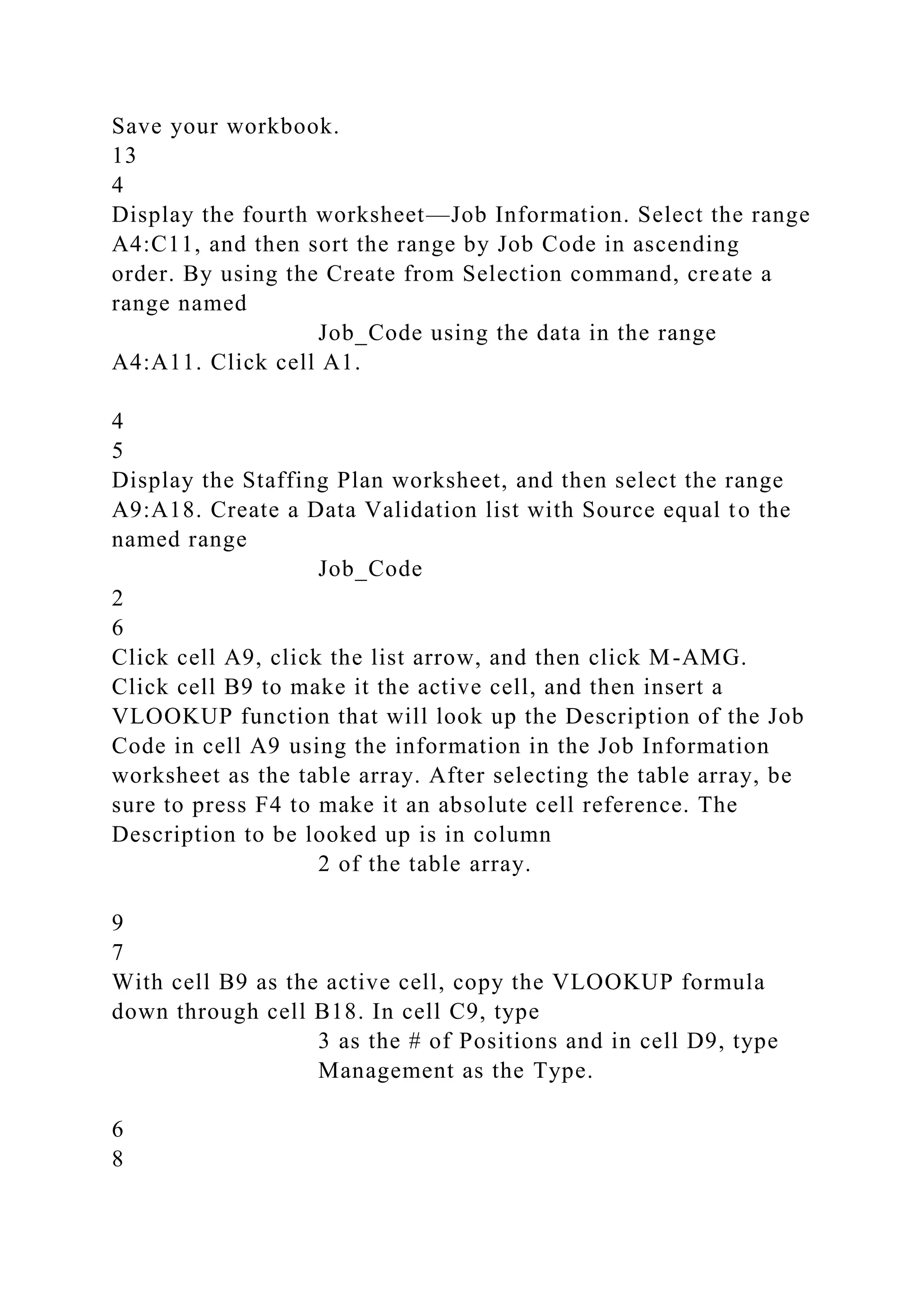 Grader - InstructionsExcel 2019 ProjectExcel_7G_Loan_Flowers_Staf.docx | Business Accounting ...
