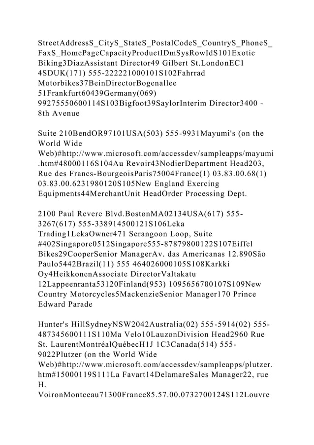 Grader - InstructionsIntegrated 2019 ProjectEX19_DSP_Integrat.docx
