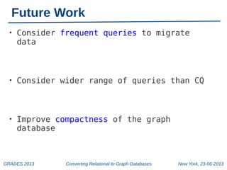 Converting Relational to Graph Databases | PDF