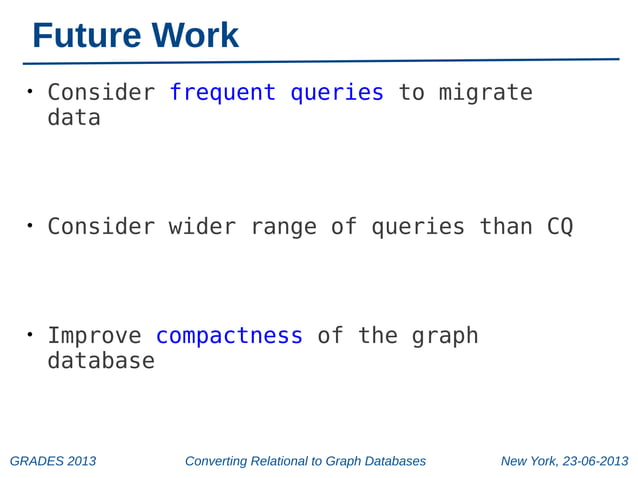 Converting Relational to Graph Databases | PPT