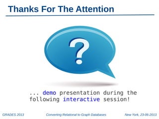 Converting Relational to Graph Databases | PDF