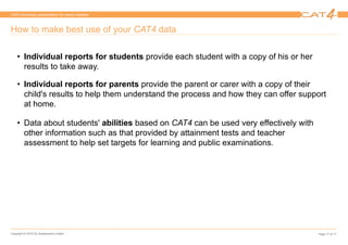 Grades 3 CAT4 Level A Summary presentation for senior leaders.pptx