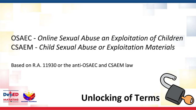 Grades 9 to 10 Anti- OSAEC and CSAEM .pptx