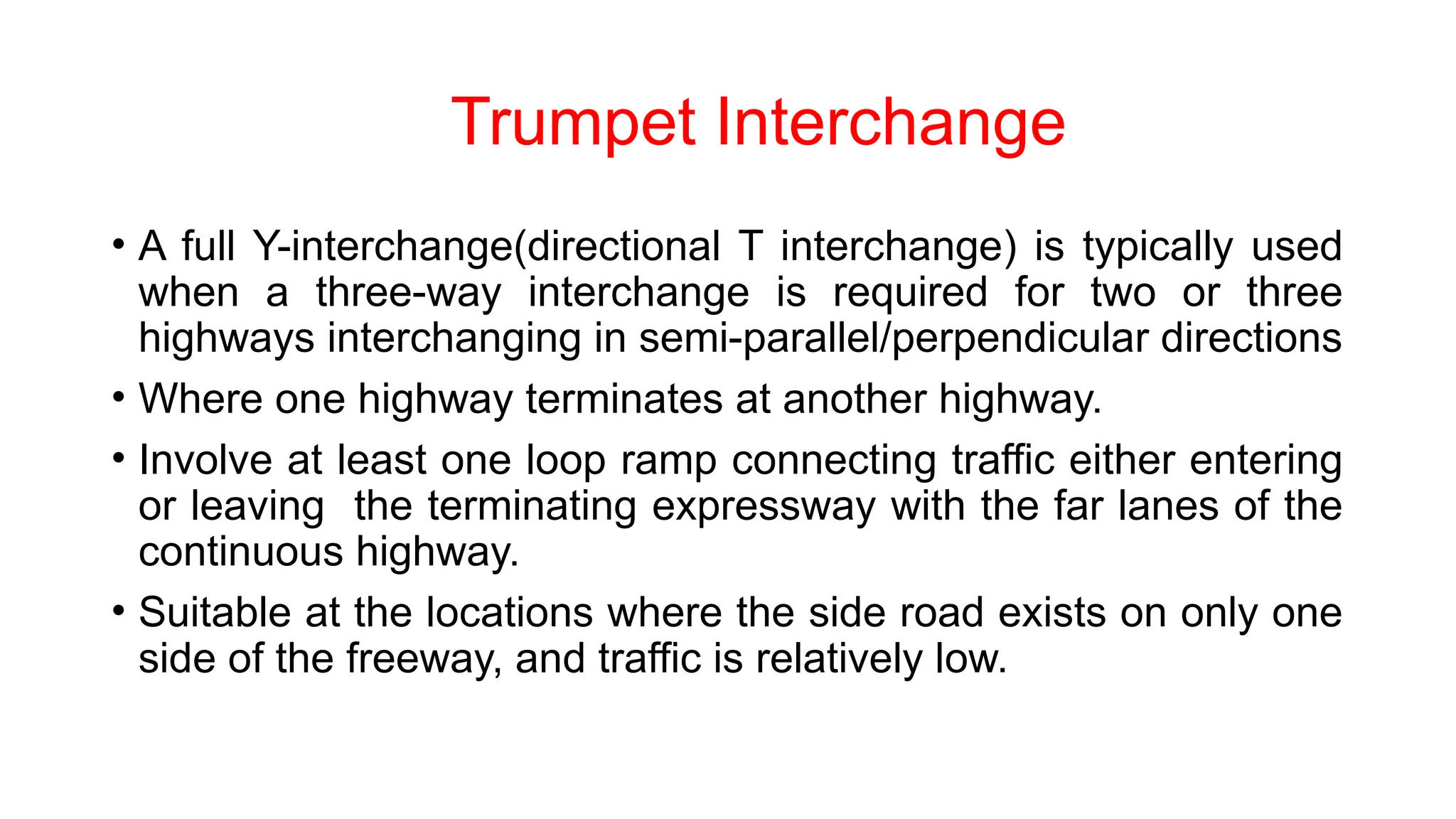 Grade separated intersections in transportation engineering | PPTX