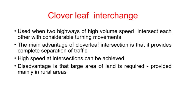 Grade separated intersections in transportation engineering | PPTX | Rail Travel | Travel Type