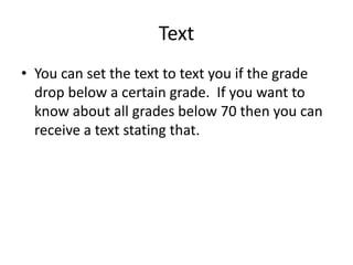 Gradespeed powerpoint | PPT