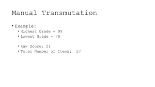 Students Score to Grade Transmutation.pptx