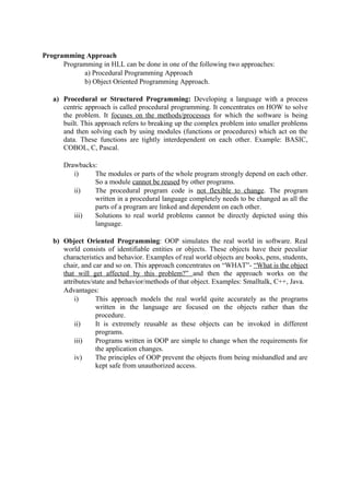 Grade 8: Introduction To Java | DOC