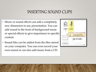 Grade vi presentation and visual effects | PPTX