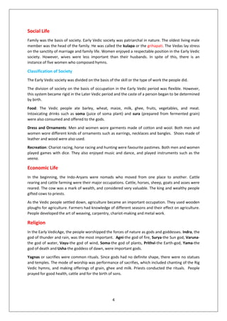 Grade vi social studies ch 1 vedic age | PDF